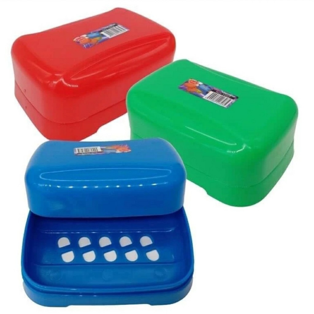Plastic Soap Container/ Bekas Sabun Plastik (1pc) - random colour ...