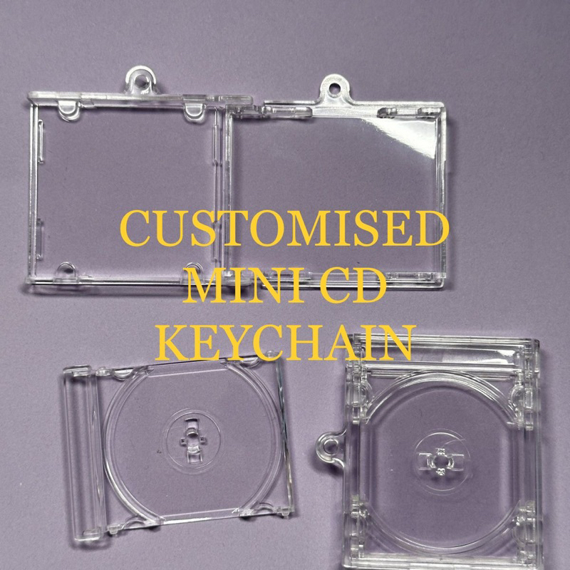 Customised Mini CD Keychain with your own unique! | Shopee Malaysia