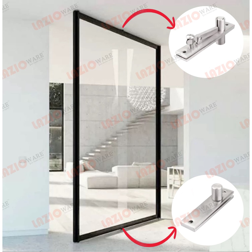 Heavy duty stainless steel 180 degree 360 degree rotation pivot door ...
