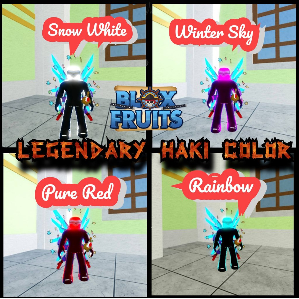 Blox Fruit Servce !! by Daniz ( Legendary Haki Recipe / Aura Color ...