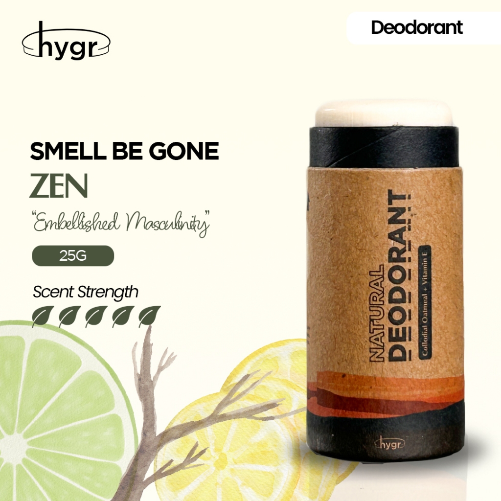 hygr Natural Deodorant Stick - Zen (25g) | Shopee Malaysia