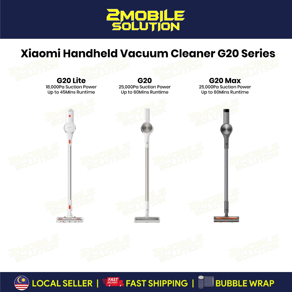 Xiaomi Handheld Vacuum Cleaner G20 Max | G20 | G20 Lite (LED ...