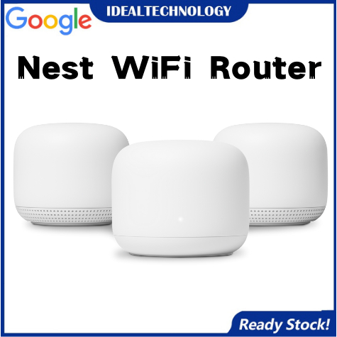 Google Nest WiFi Router 3 Pack – Wi-Fi Routers 4x4 AC2200 Mesh with ...