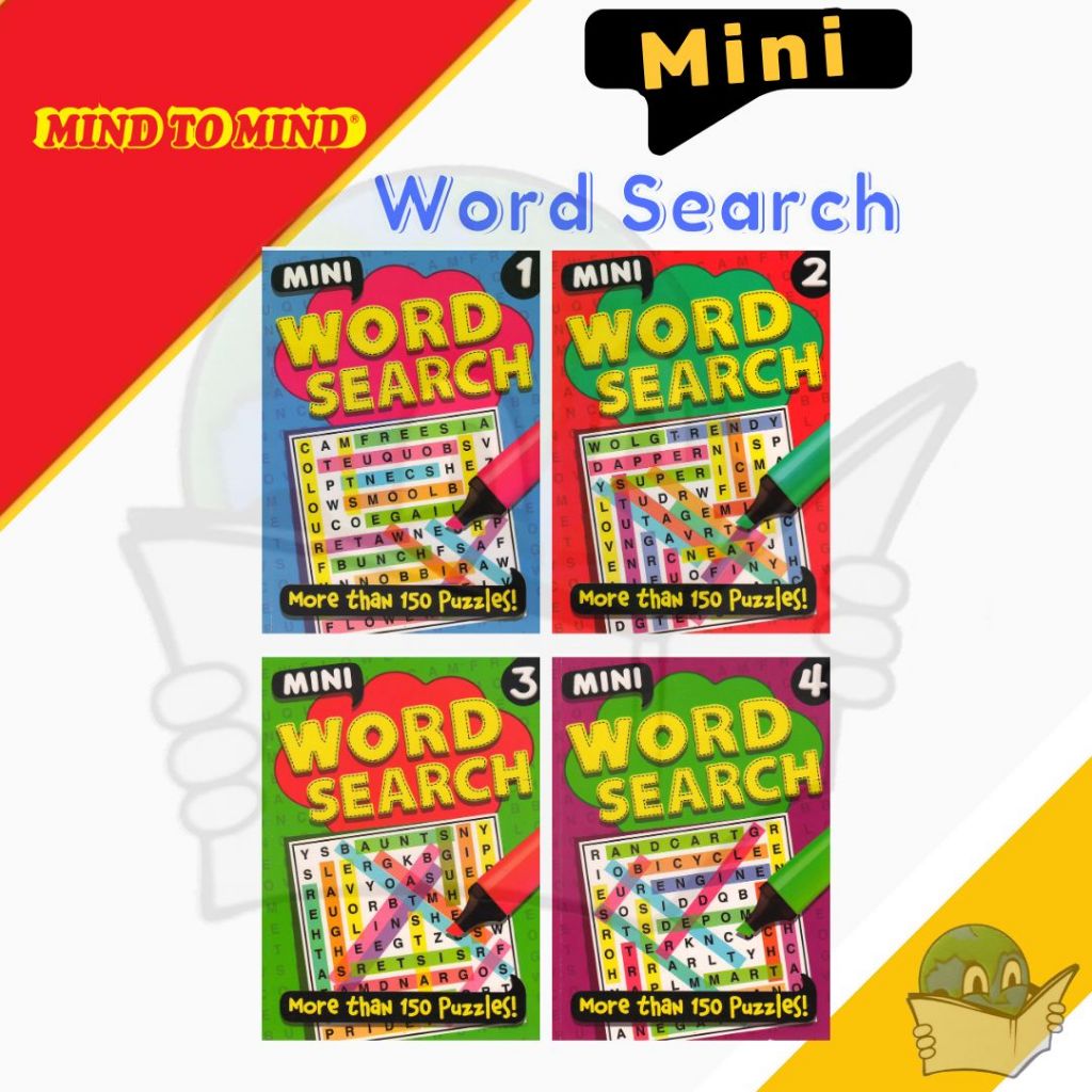 Mini Word Search [Mind To Mind] | Shopee Malaysia