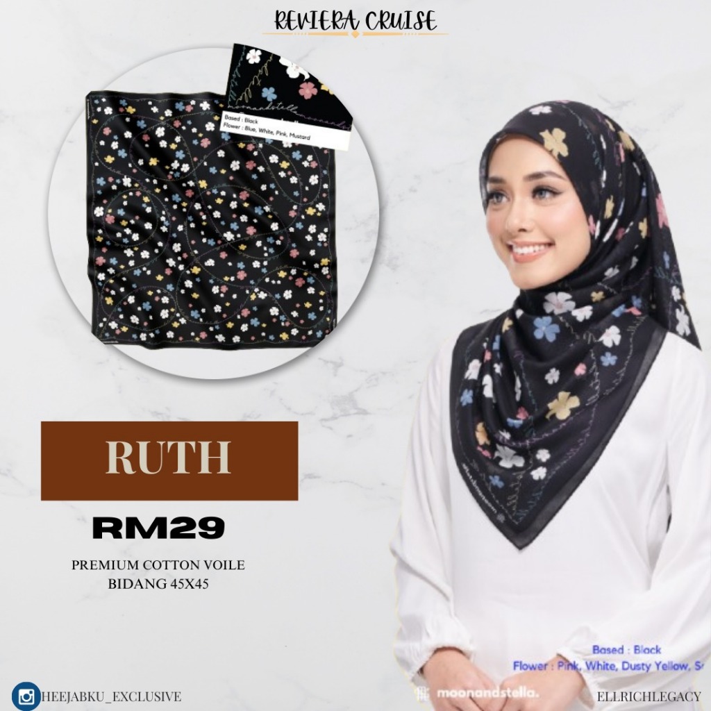 MOONANDSTELLA | Bawal Cotton (🎁Beli1 Free1 Inner) | Shopee Malaysia