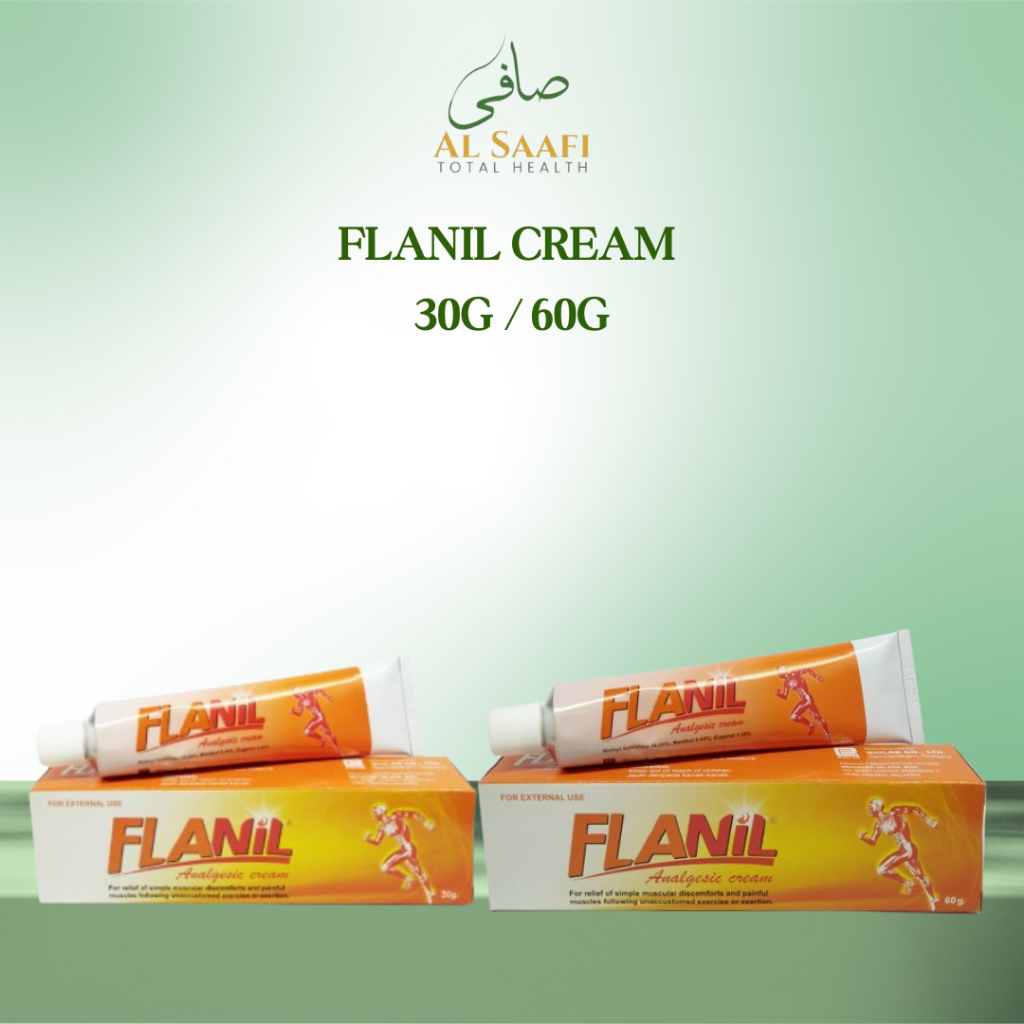 Flanil Cream 60G / 30G -Analgesic Cream | For Muscle Pain | Shopee Malaysia