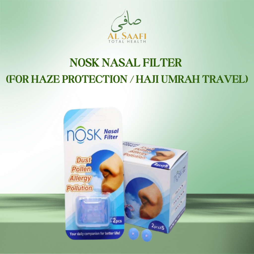 NOSK Nasal Filter (for Haze protection / Haji Umrah travel) | Shopee ...