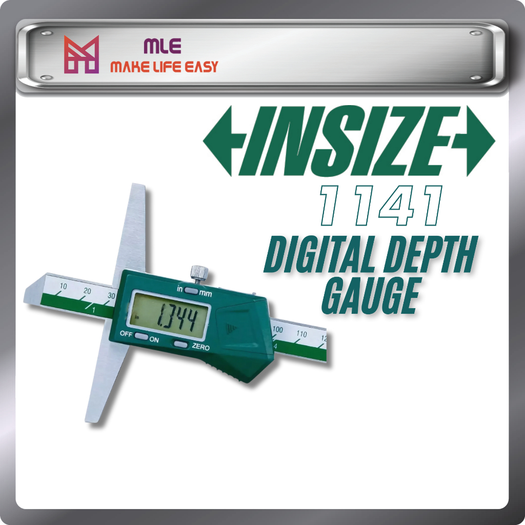 INSIZE Digital Depth Gauge / Digital Depth Gage (Standard Type ...