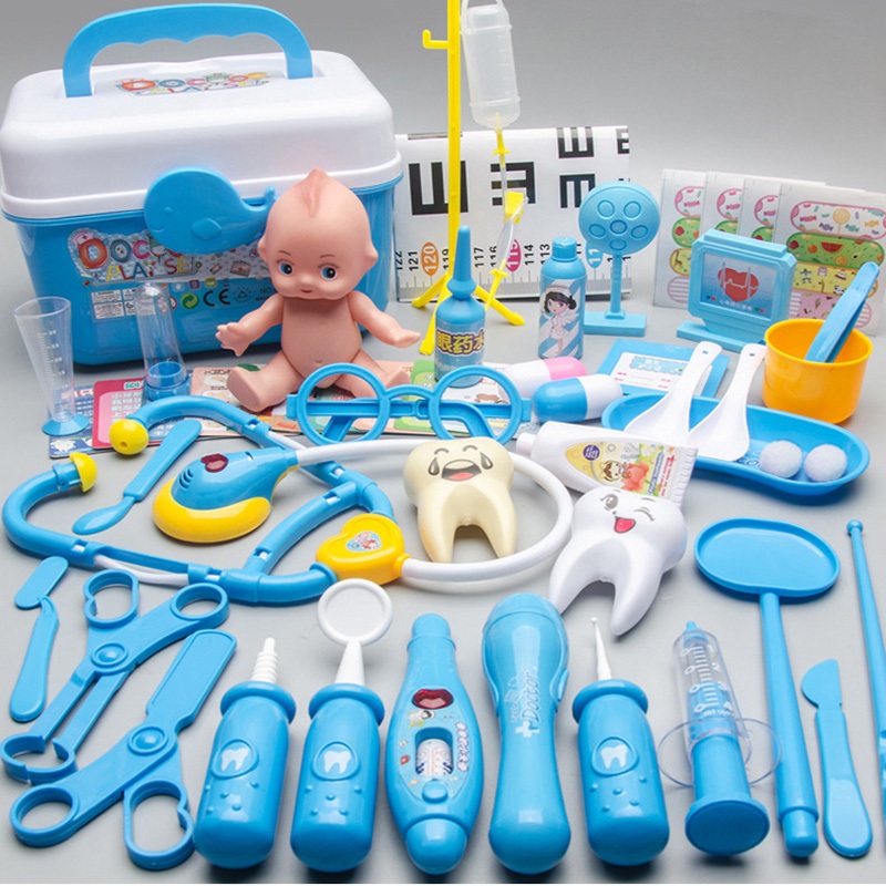Doctor Toy Set Portable Suitcase Tool Toys Simulation Docter Nurse ...