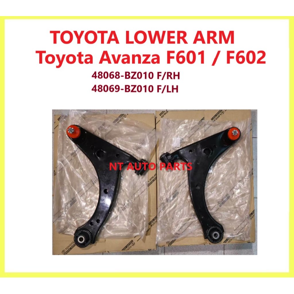 100% ORIGINAL TOYOTA LOWER ARM TOYOTA AVANZA F601 F602 JAPAN | Shopee ...