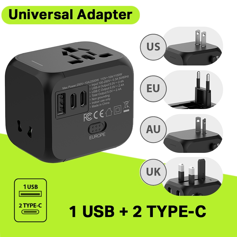 Universal Adapter Travel International Adapter Plug Universal Adapter ...
