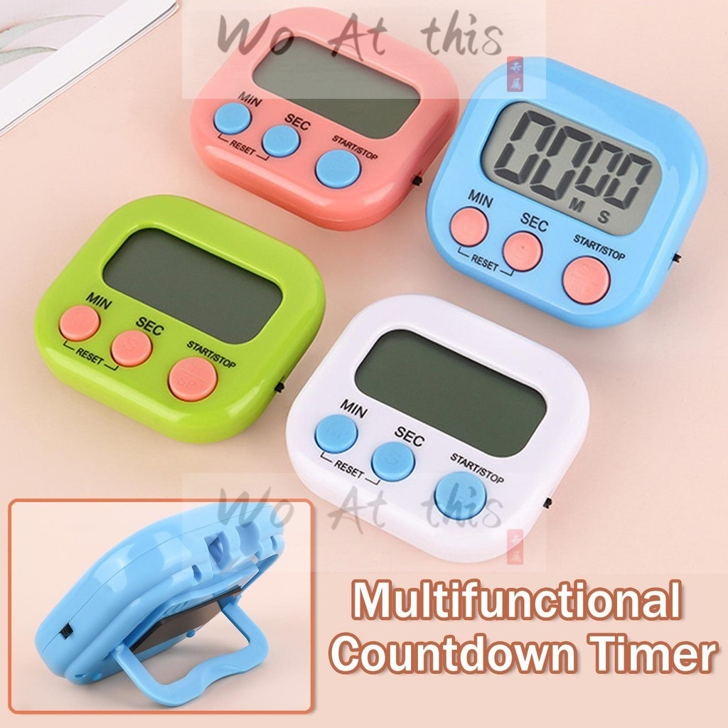 Digital Kitchen Timer Loud Alarm for Cooking Sports Activities（Magnetic ...