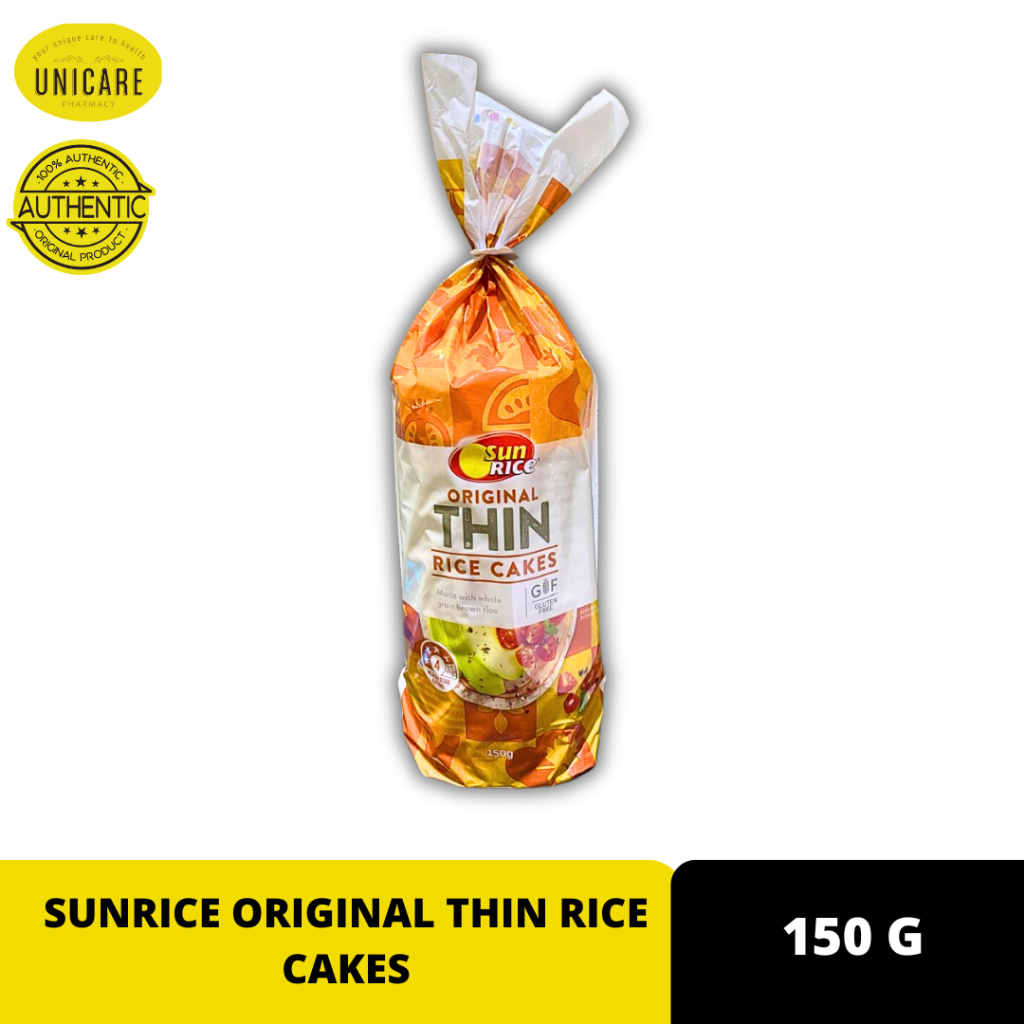 SUNRICE ORIGINAL THIN RICE CAKES 150G | Shopee Malaysia