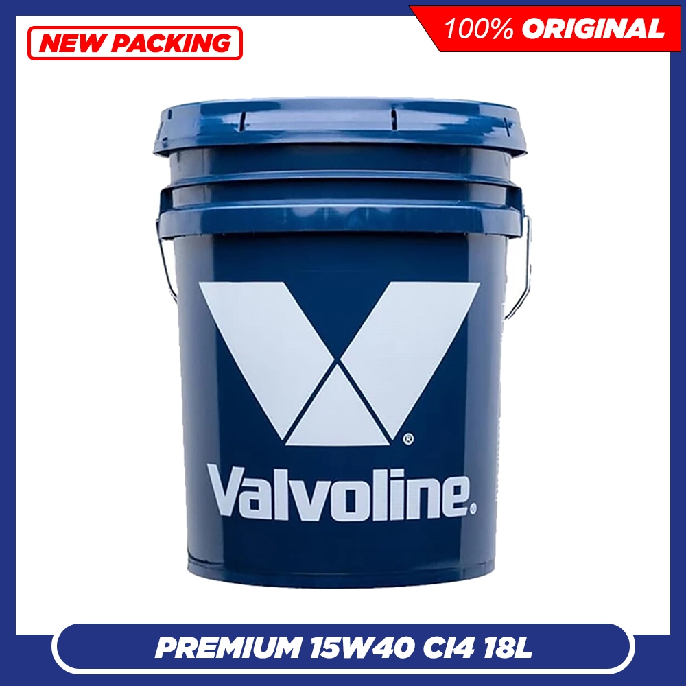 VALVOLINE ALL FLEET PREMIUM 15W40 CI4 Diesel Engine Oil (18L) | Shopee ...
