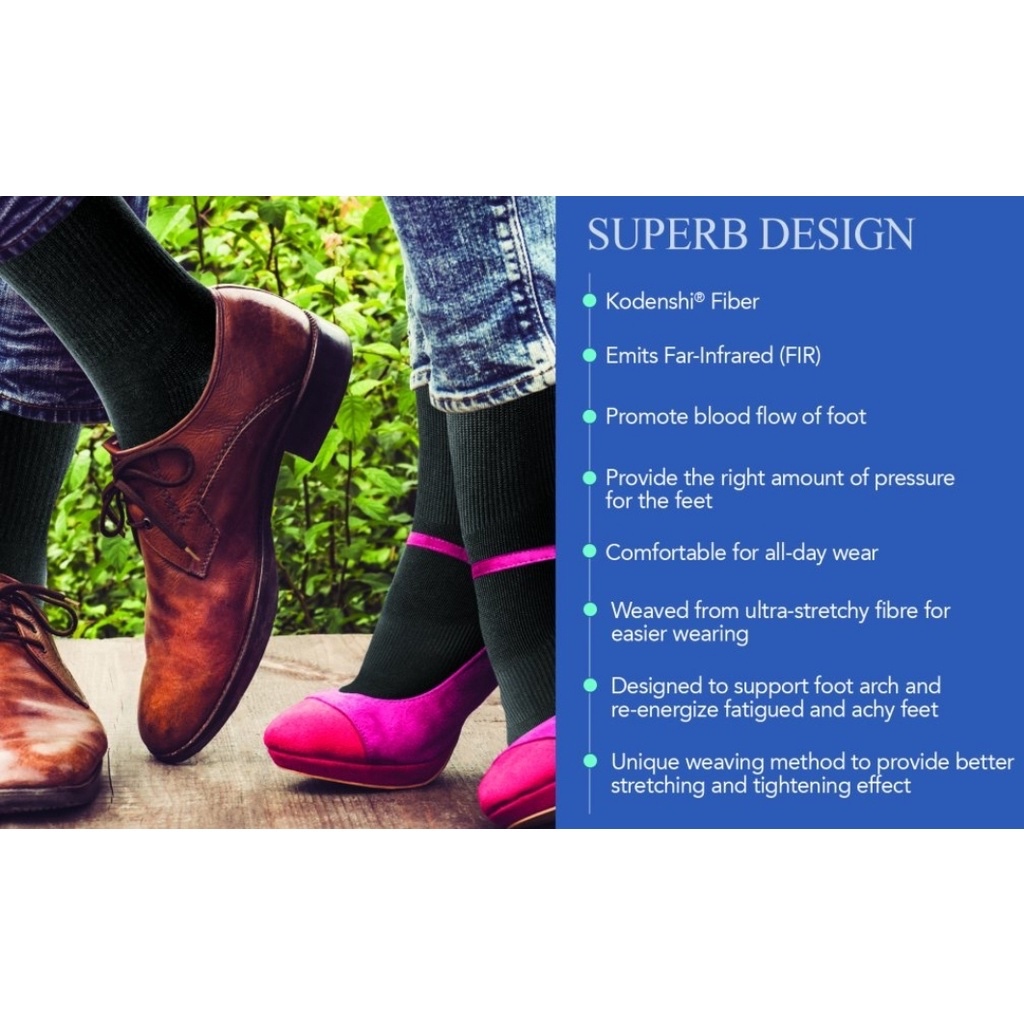 AULORA Socks with Kodenshi Fibre | Shopee Malaysia