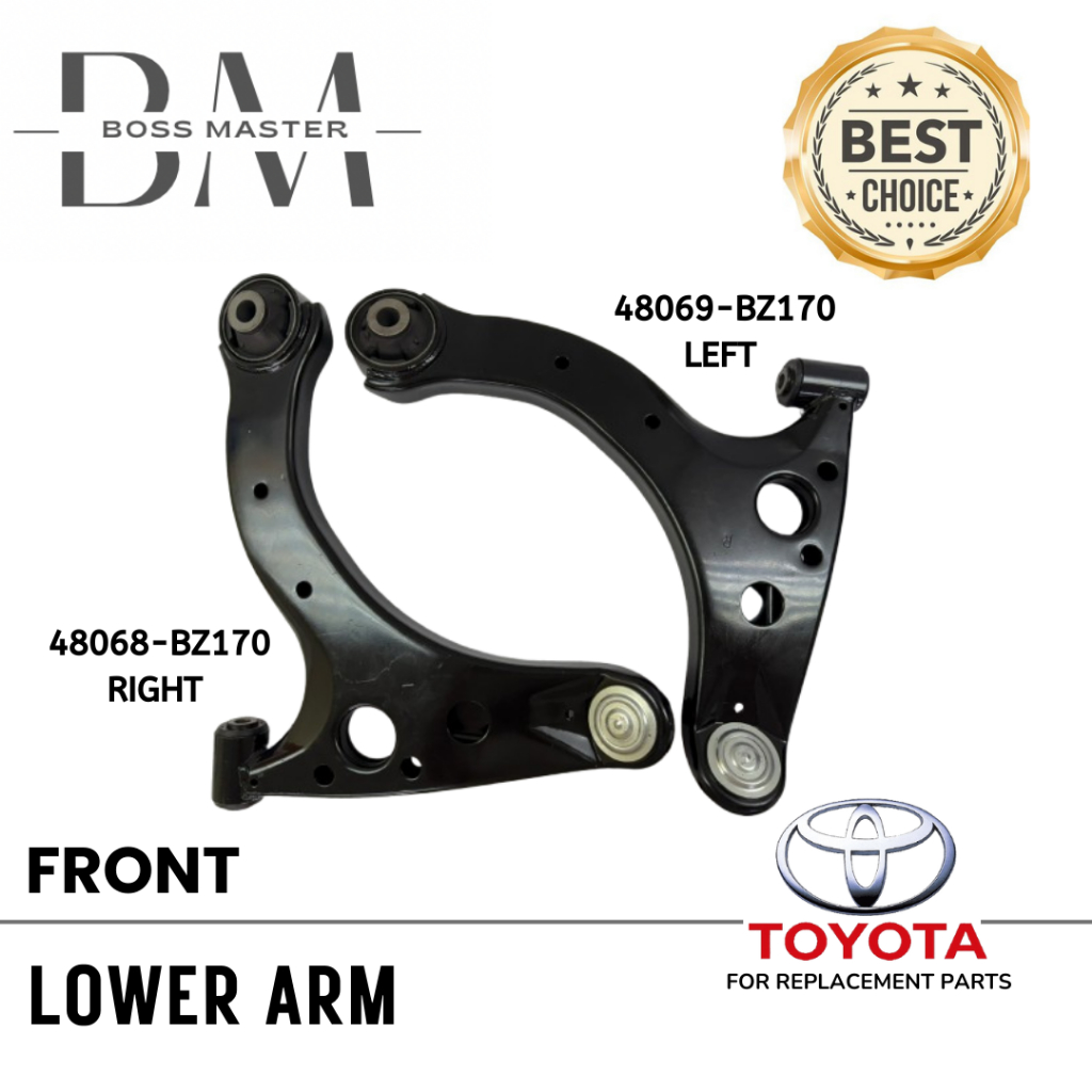 TOYOTA AVANZA F651 ( 2012 - 2022 ) FRONT LOWER ARM 48068-BZ170 ( RH ...