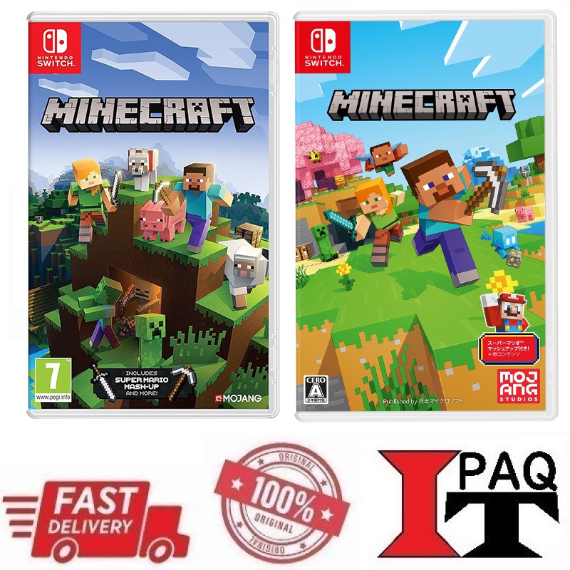 Nintendo Switch Minecraft (English/Chinese) | Shopee Malaysia