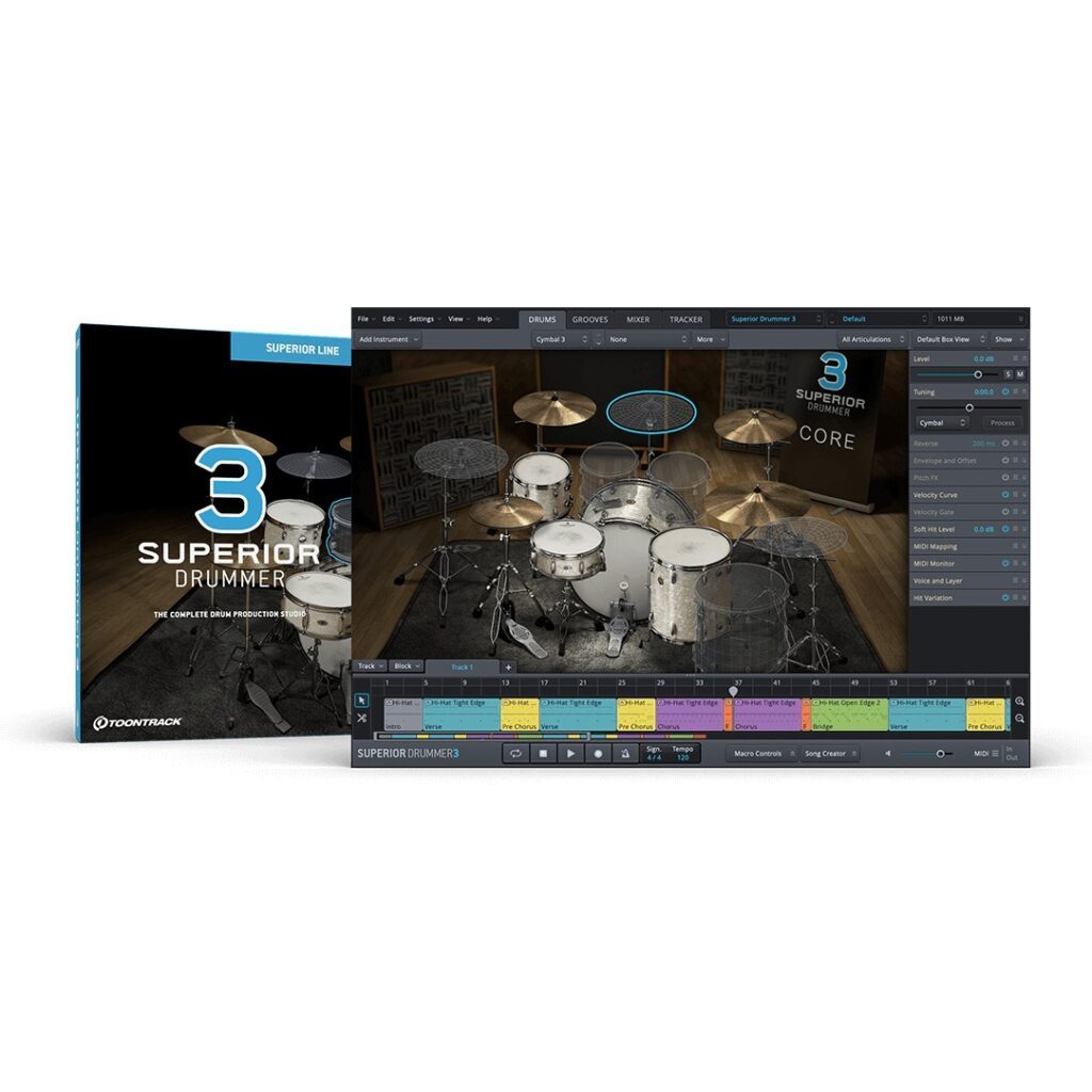 🎼 Toontrack Superior Drummer 3.3.7 Updated 2024 [Basic Sounds 38.18 GB ...