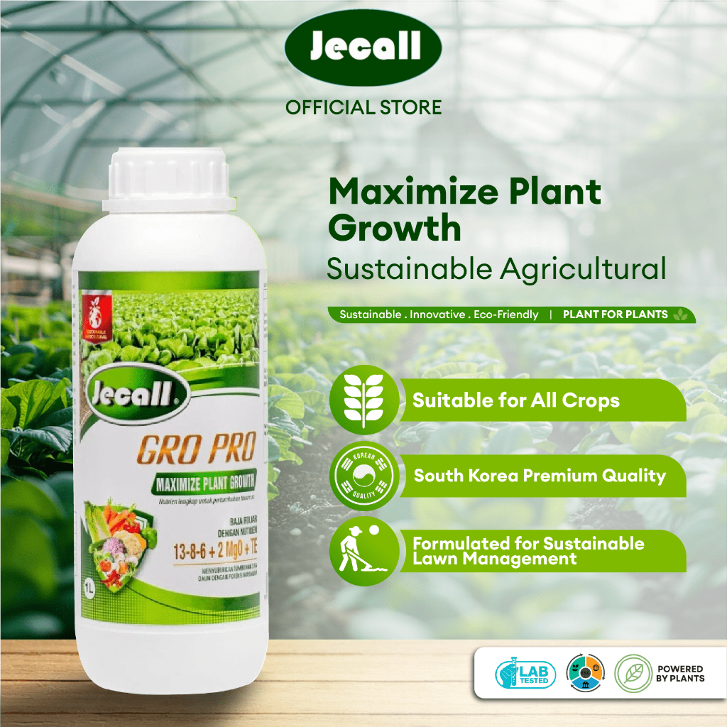 Jecall-Bio GRO PRO 1L | Baja Foliar Tumbuh | Baja Sayur | Baja Pokok ...