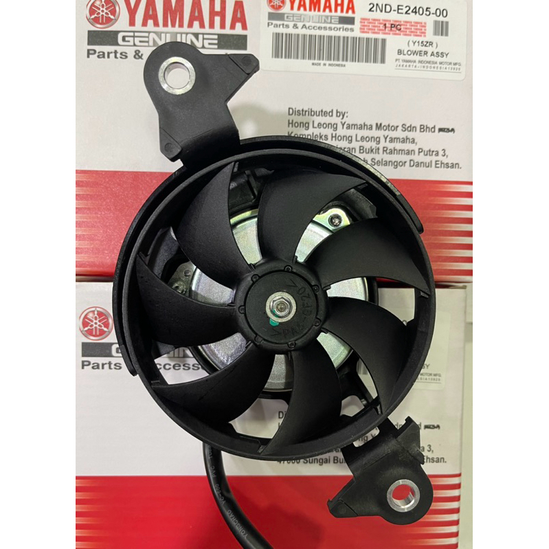 100% original - YAMAHA Y15 Y15ZR RADIATOR FAN BLOWER ASSY - 2ND-E2405 ...