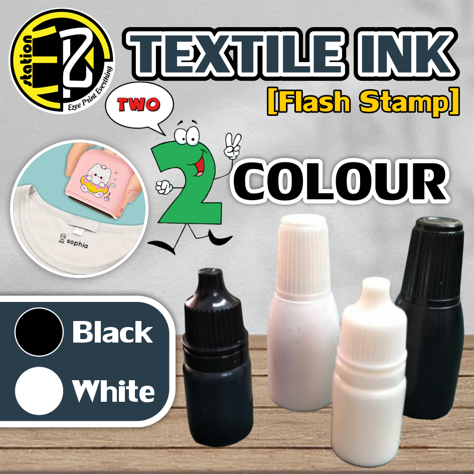 TEXTILE INK REFILL / INK UNTUK COP KAIN | Shopee Malaysia
