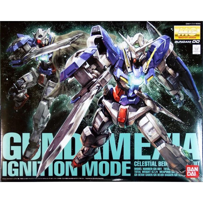MG 1/100 GUNDAM EXIA IGNITION MODE (RED BANDAI) | Shopee Malaysia