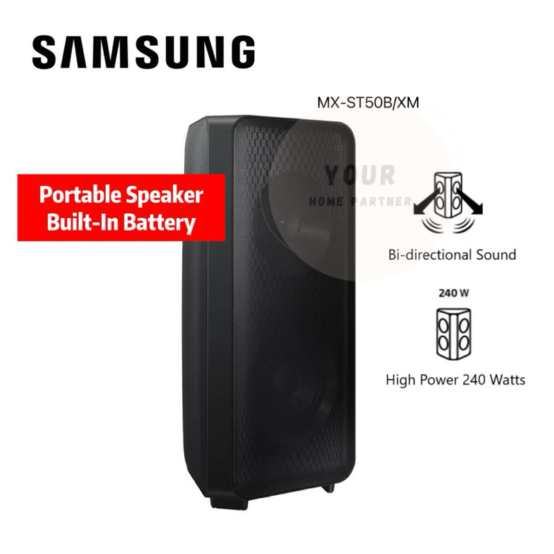 Samsung ST50B Sound Tower with Built In Battery MX-ST50B/XM | Shopee Malaysia