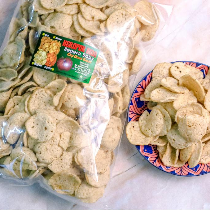 [300GRAM-500GRAM] KEROPOK SEGERA BABY CAP DAUN EMAS | Shopee Malaysia