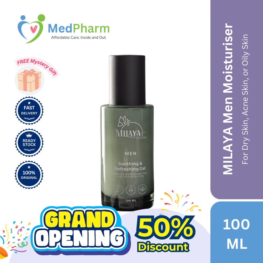 MILAYA Men Moisturiser 100ml | Shopee Malaysia