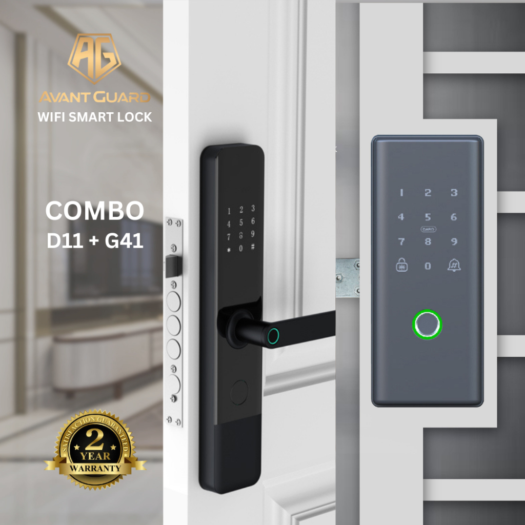 Avant Guard Combo Smart Lock D11 + G41 (Includes installation for Klang ...