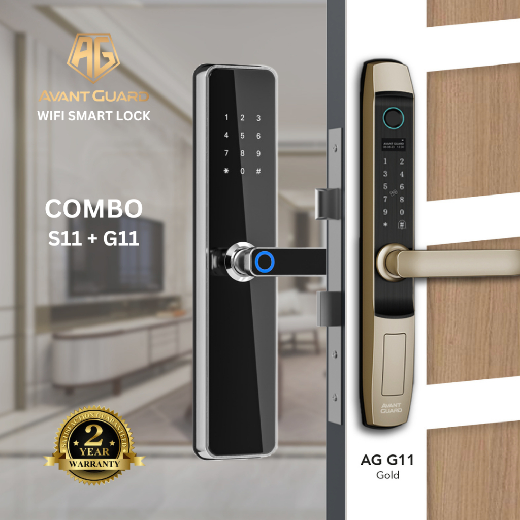 Avant Guard Combo Smart Lock S11 + G11 (Includes installation for Klang ...