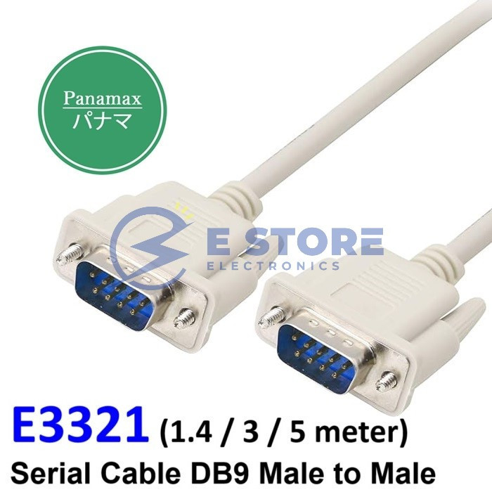 Panamax 1.4/3/5 meter Serial Cable DB9 Male to Male - E3321 Series ...
