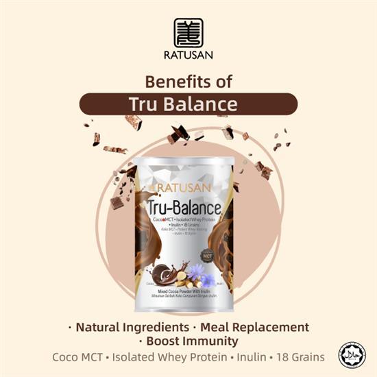RATUSAN NEW Tru-Balance MCT, Isolated Whey Protein 450g | Shopee Malaysia