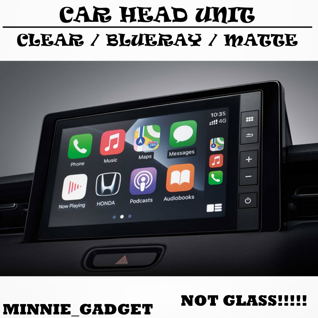 Honda BRV 2024 2023 2022 2021 2020 2019 Head Unit Hydrogel screen ...