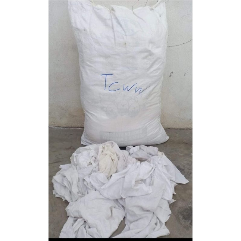 Call me cheap cotton rag white 1bag 18kg | Shopee Malaysia