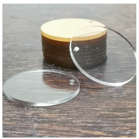 60cm Round / Bulat Acrylic custom cut / custom color / thickness 2mm ...