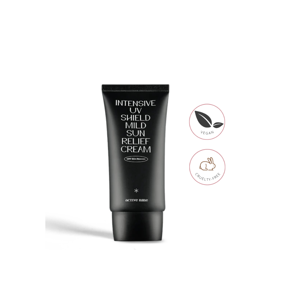 ACTIVE NINE INTENSIVE UV SHIELD MILD SUN RELIEF CREAM SPF50+ PA ...