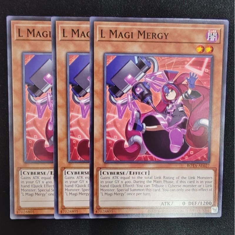YUGIOH Rota-AE027 L Magi Mergy X 3 PCS[COMMON] | Shopee Malaysia