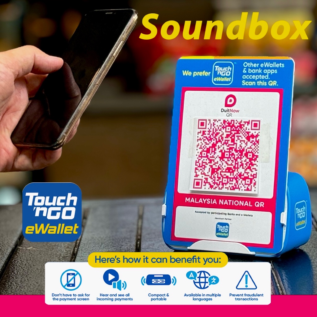 Touch n Go ewallet Soundbox TnG Sound box | Shopee Malaysia