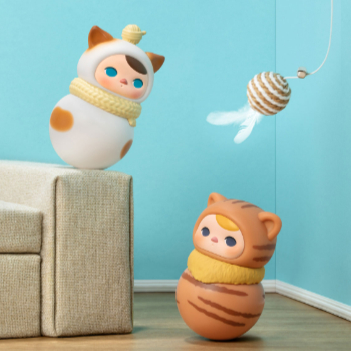 Pop Mart PUCKY Roly-Poly Kitty Series Figures | Shopee Malaysia