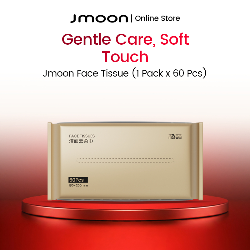 Jmoon Face Tissue (1 Pack x 60 Pcs) | Shopee Malaysia