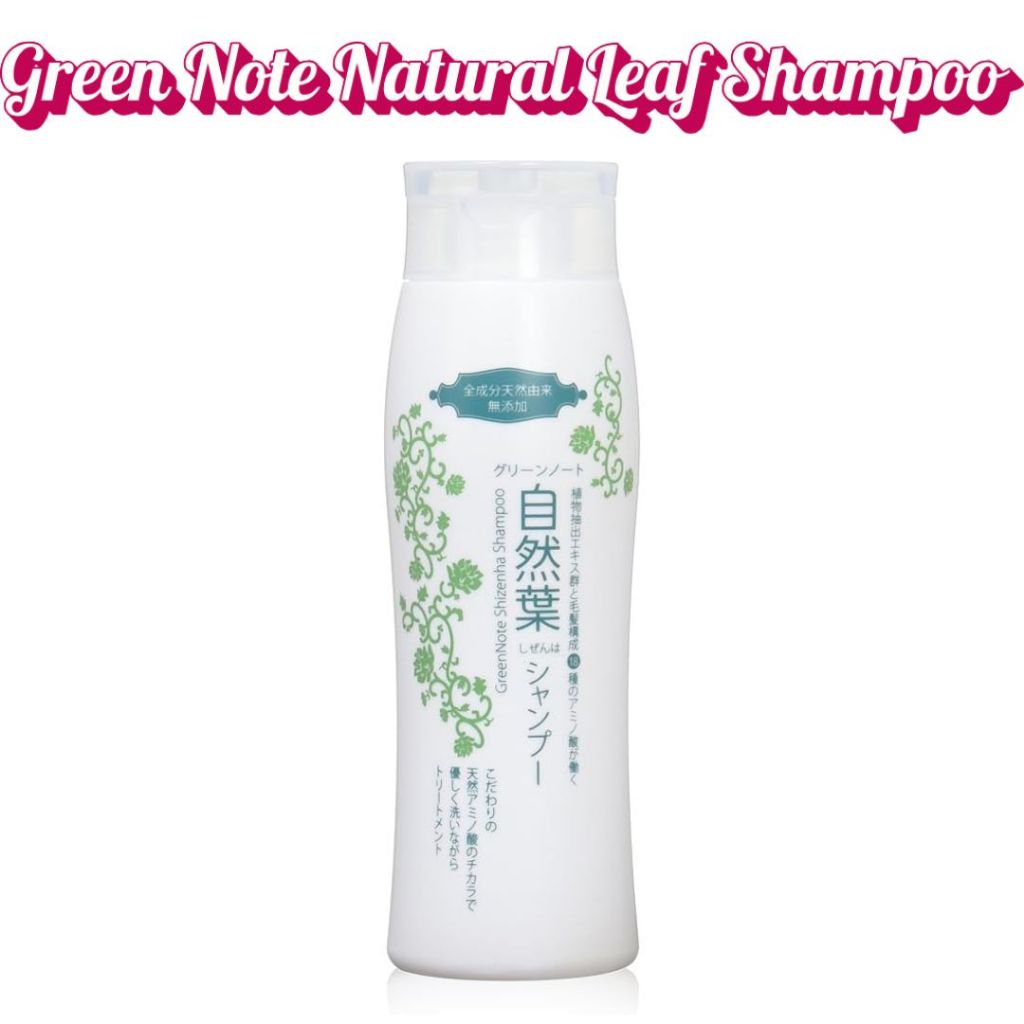 Green Note Natural Leaf Shampoo japan | Shopee Malaysia