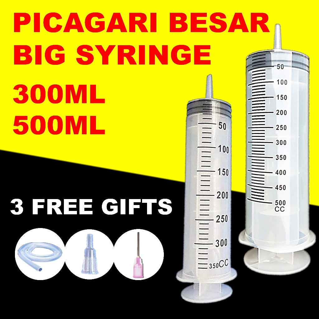 Grease Pump Grease Syringe Picagari Besar Big Syringe Alat Penyedut ...