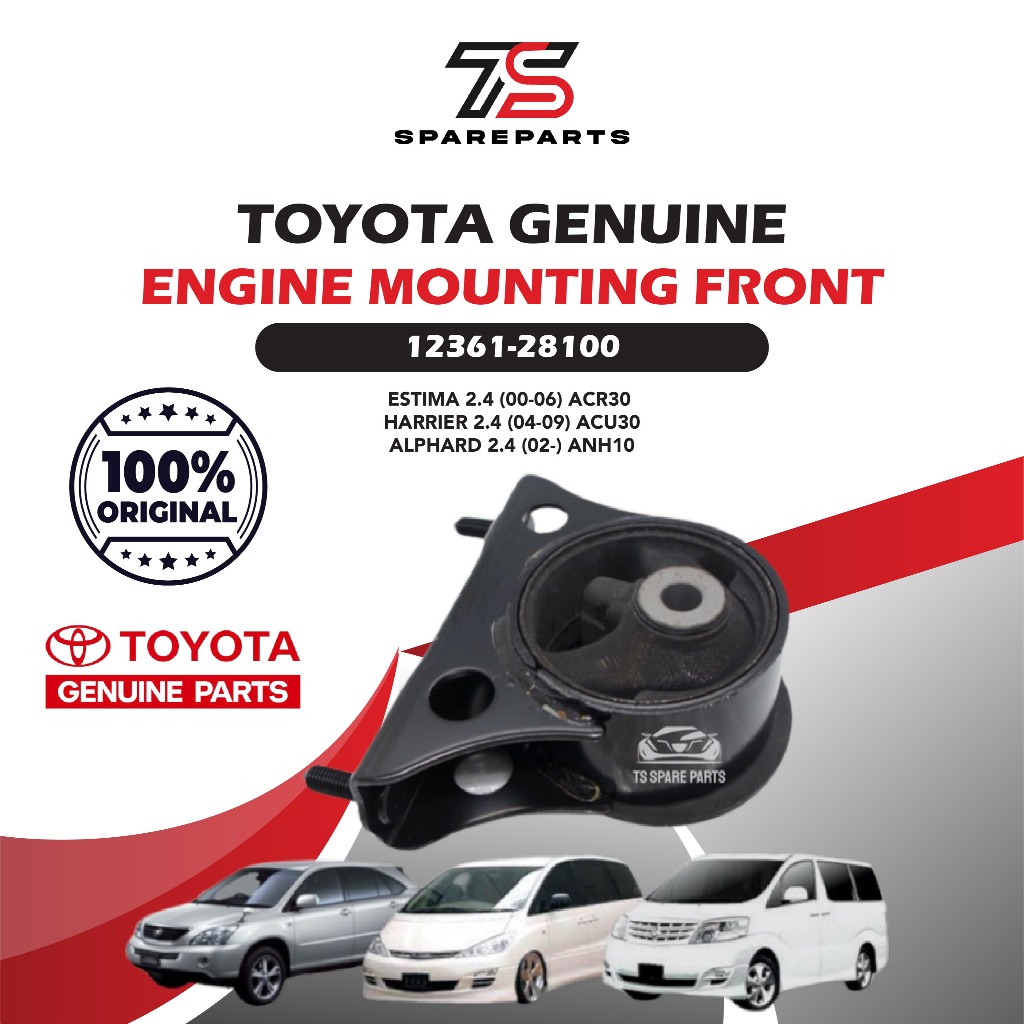 Toyota Engine Mounting Front 12361-28100 Estima/Harrier/Alphard ACR30 ...