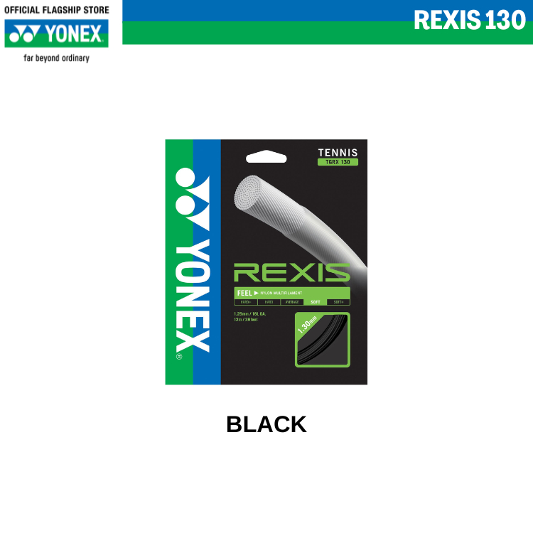 Yonex Tennis String Rexis 130 (Pcs) | Shopee Malaysia