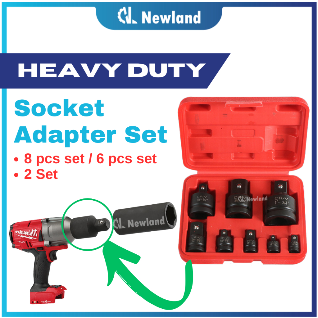 Impact Socket Adapter / Socket Adaptor Wrench / Socket Adapter Set ...