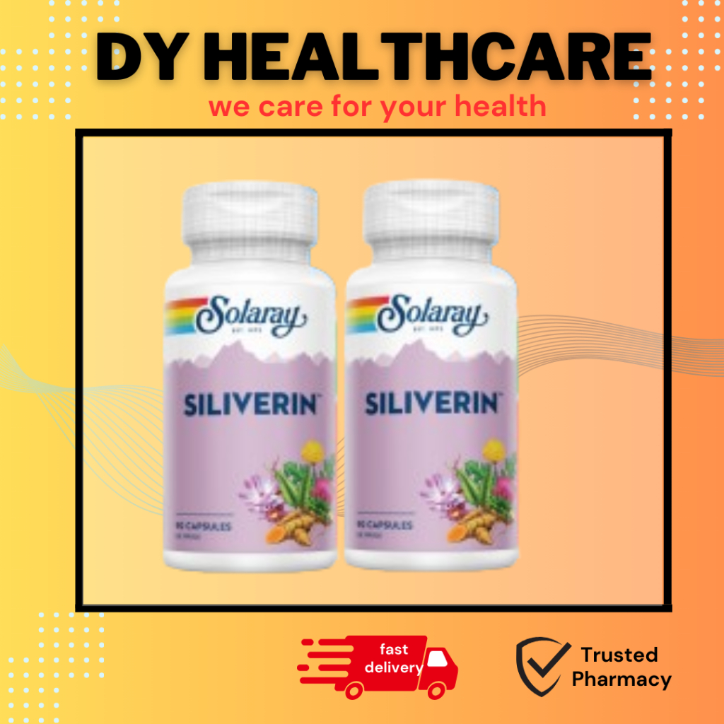 Solaray Siliverin Caps (90s / 90s x 2) [EXP : 12/2026] | Shopee Malaysia