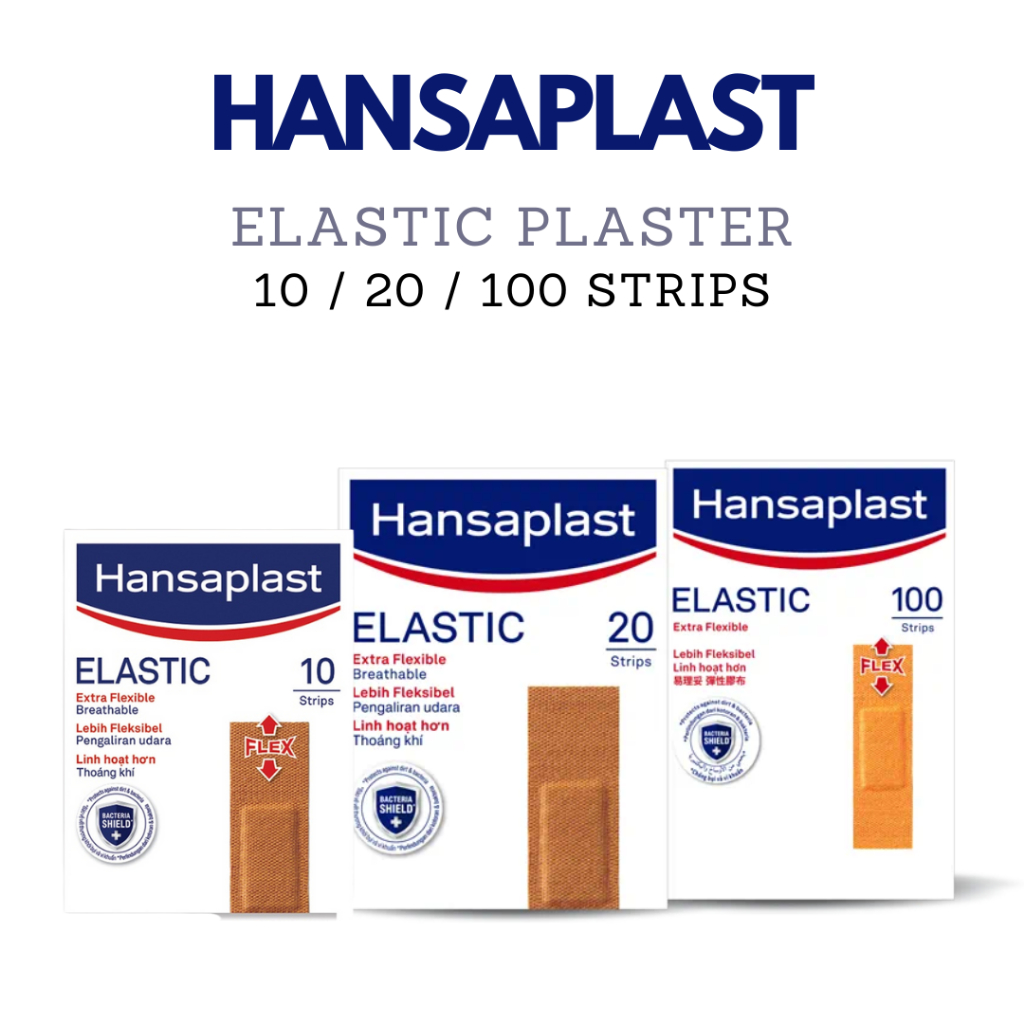 HANSAPLAST Elastic Plaster (Extra Flexible) | Shopee Malaysia