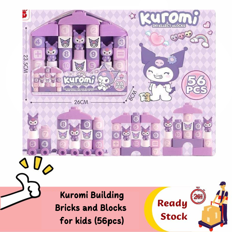 Kuromi Building bricks and Blocks Kuromi Education Toys Early Learning ...