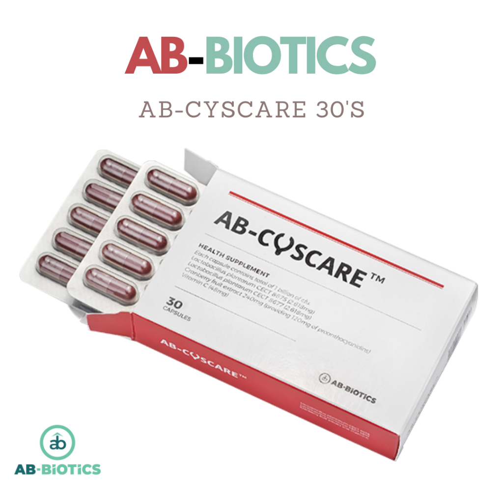 AB_BIOTICS AB-Cyscare 30's (Urinary Tract Infection-fighting probiotics ...